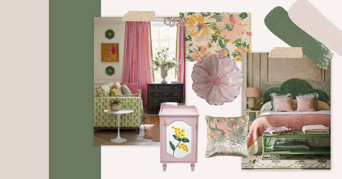 The Pink and Green Colour Combo That'll Look Great in Your Home ...