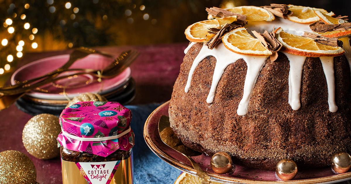 Luxury Mince Pie Bundt Cake | Living North