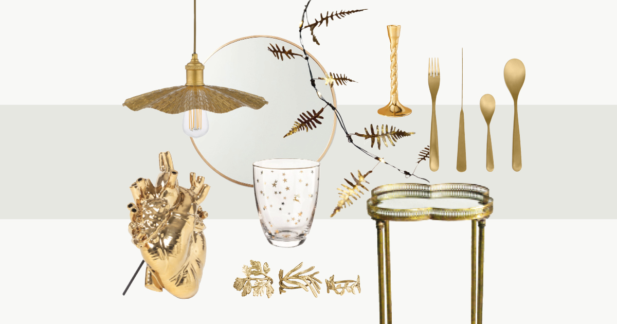 Brighten Up Your Home With a Glint of Gold | Living North