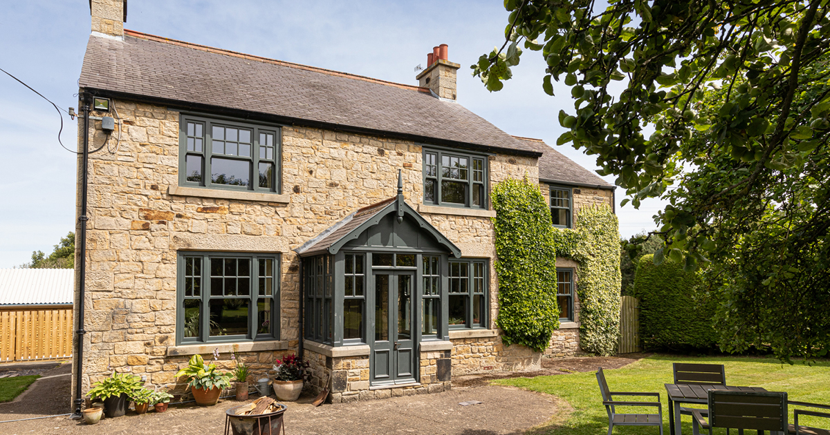 See Inside West Broomley Farmhouse in Northumberland | Living North