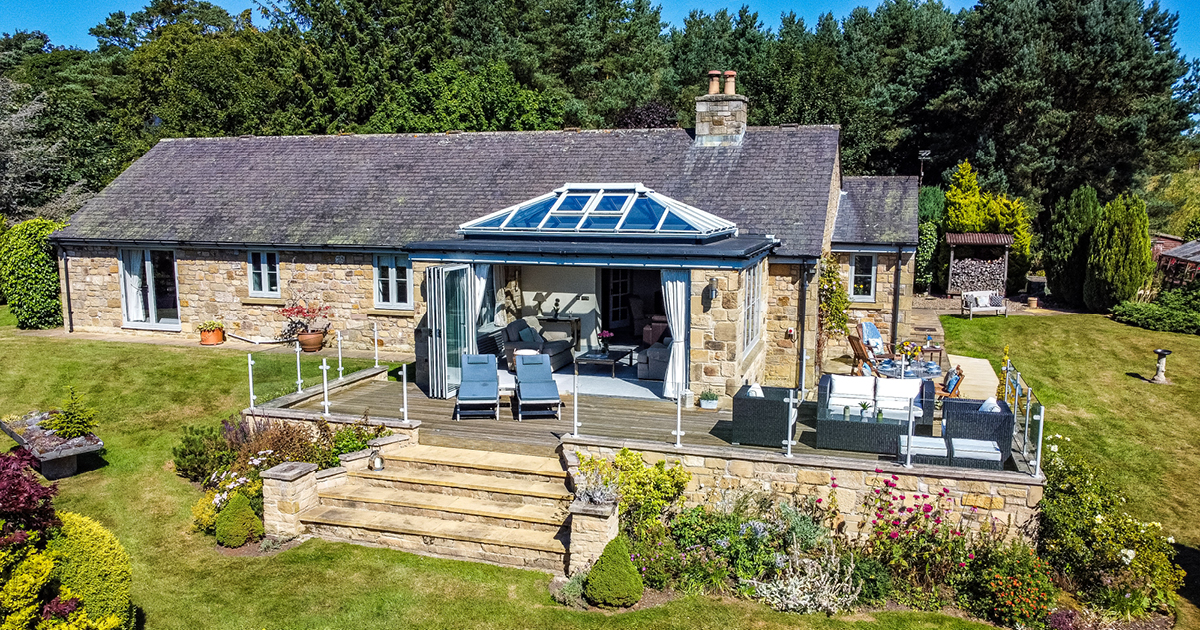 See Inside Rothely Lake View Lodge near Longwitton, Northumberland ...