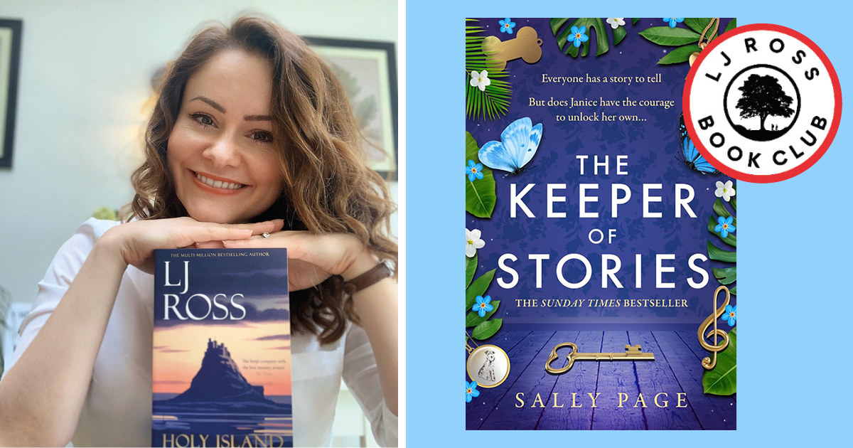 LJ Ross Picks The Keeper of Stories by Sally Page for Book Group ...