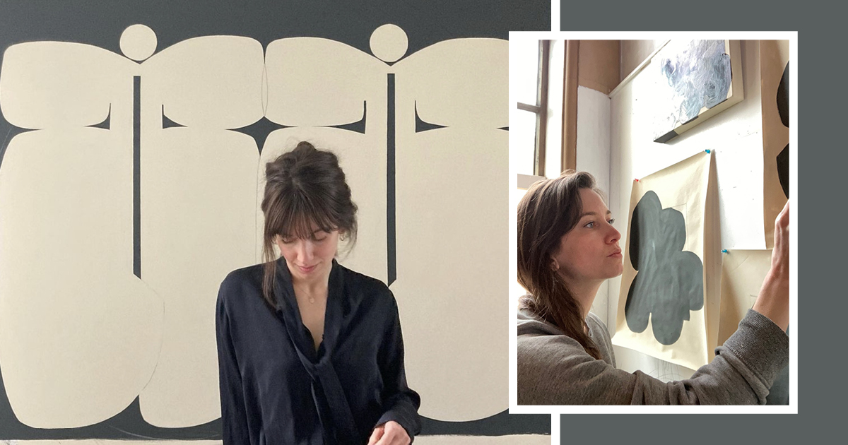 American Abstract Artist Cat Spilman Sells Her Paintings in York ...