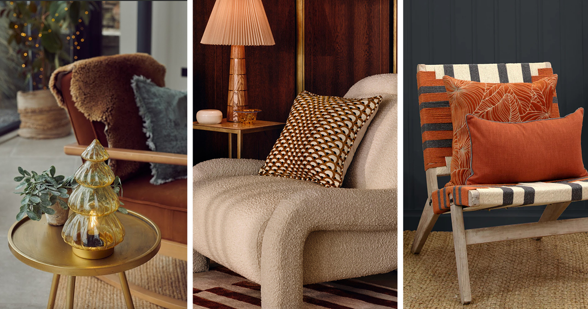 Textured and Boucle Cushions from OKA, Soho Home and Anthropologie ...
