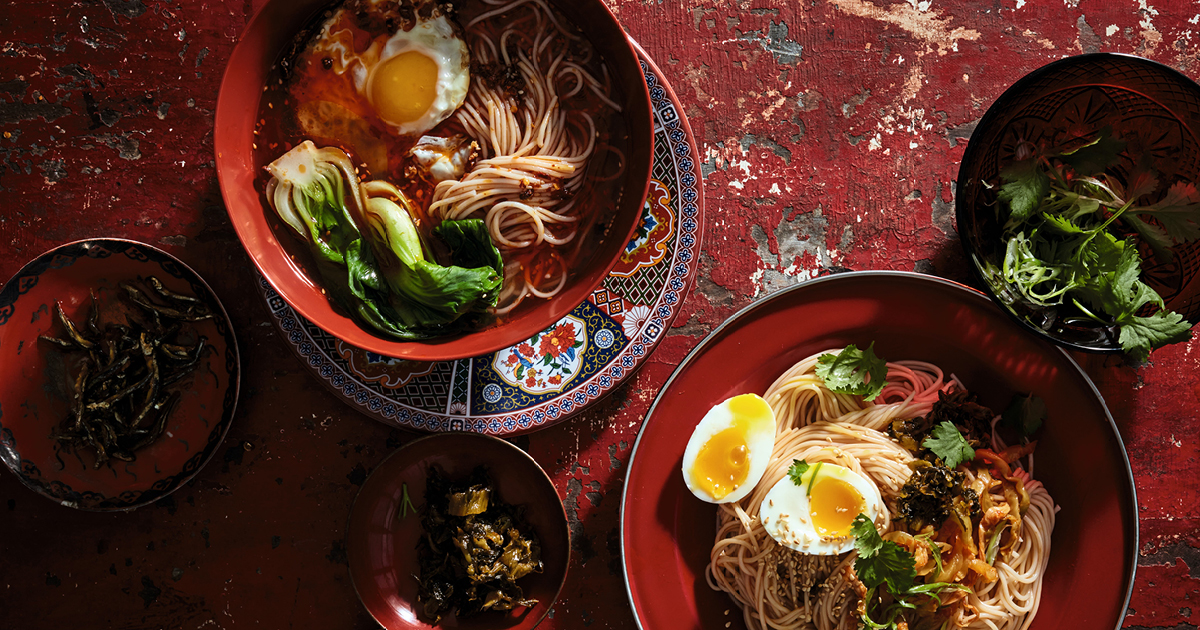 How to Make Cold Chilli Oil Noodles from Kung Food by Jon Kung | Living ...