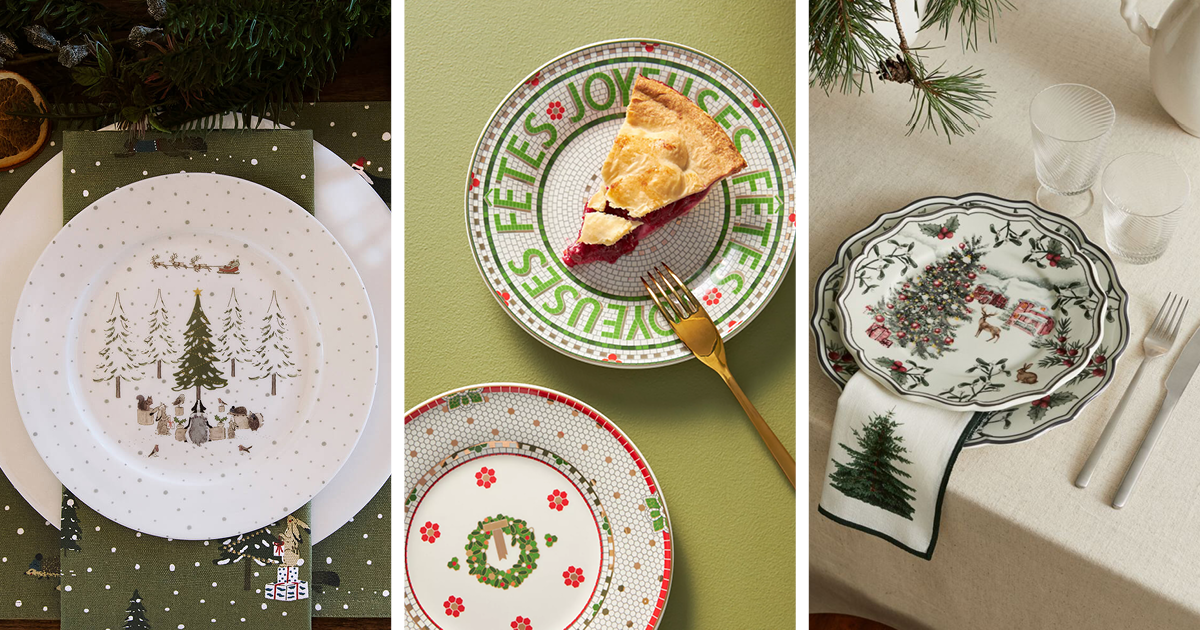Christmas Plates and Platters from Emma Bridgewater, Fenwick and Sophie ...