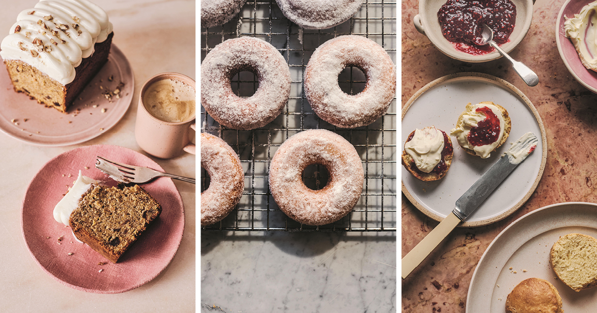 Gluten-Free Carrot Cake, Scones and Doughnut Recipes from Freee Baking ...