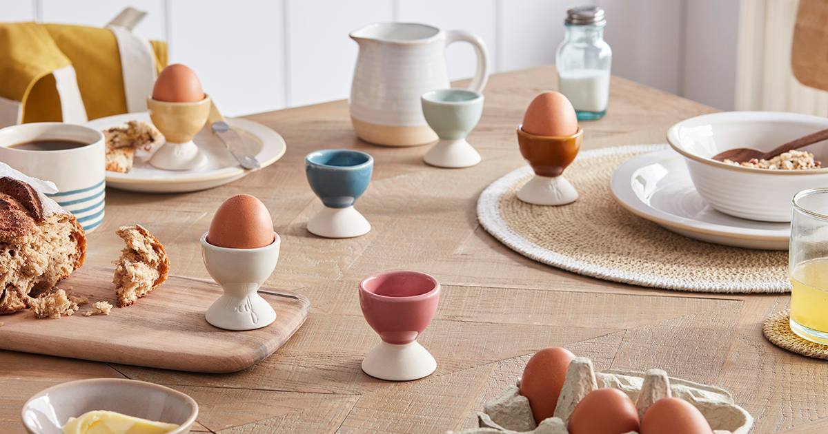 Breakfast Egg Cups from Loaf, Dunelm and Le Creuset | Living North