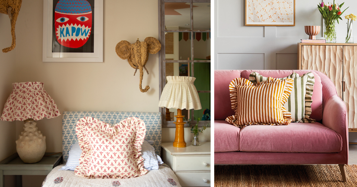 Homewares with Ruffles and Frills from Molly Mahon, Amuse La Bouche and ...