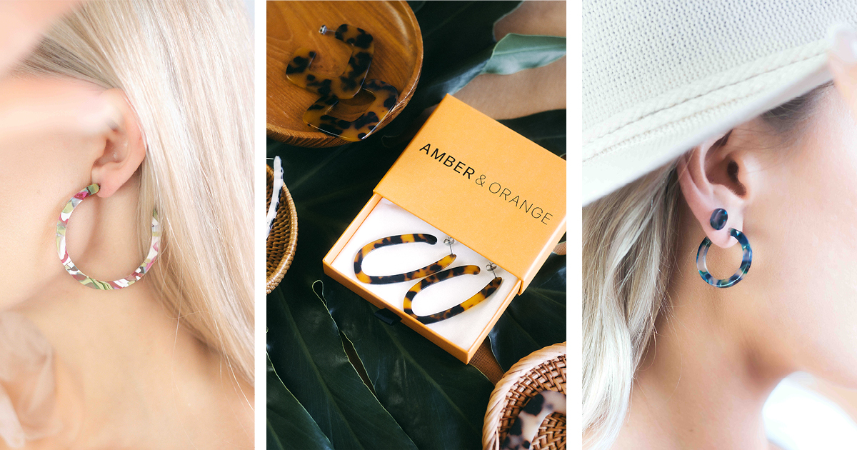 Competition to Win a Pair of Earrings from Amber & Orange's Summer ...