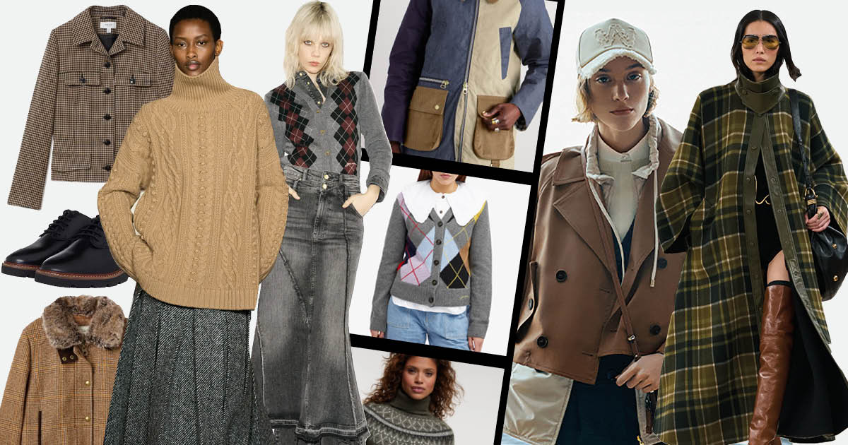 Autumn Country-Style Fashion for AW24 including Barbour, Holland Cooper ...