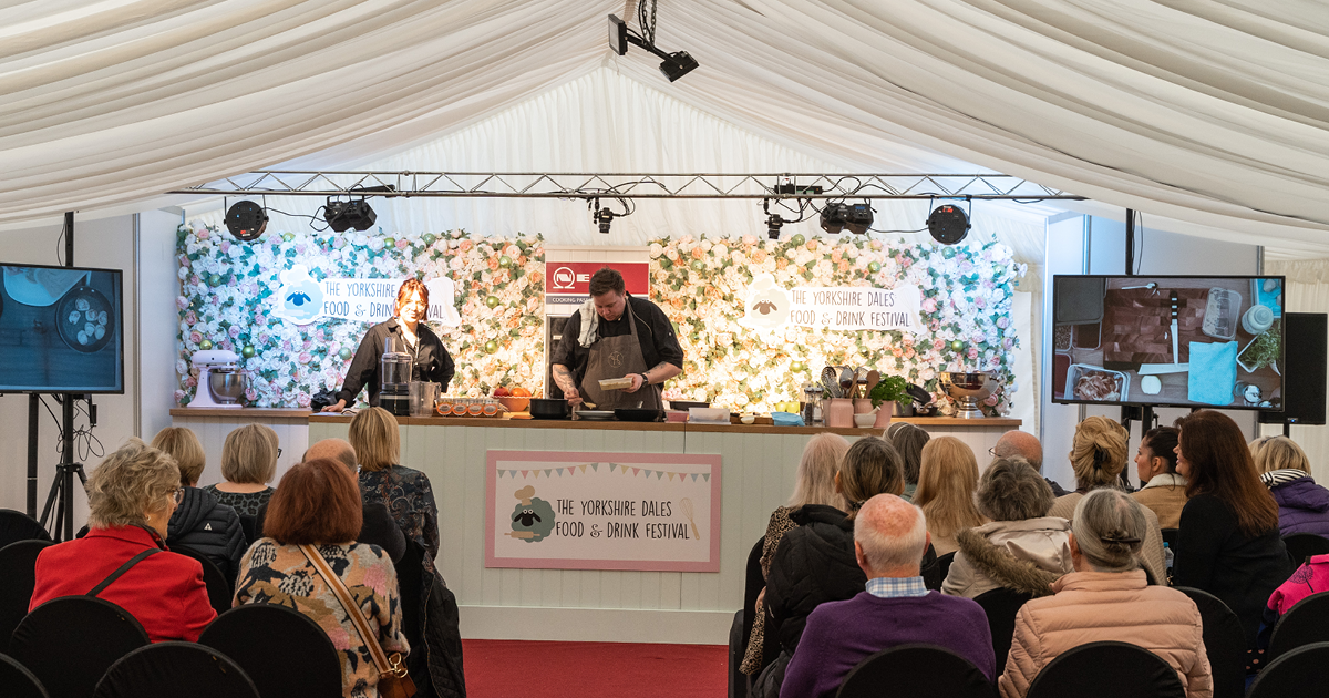 Living North's York Christmas Fair Chefs Including Adam Maddock, Matt ...