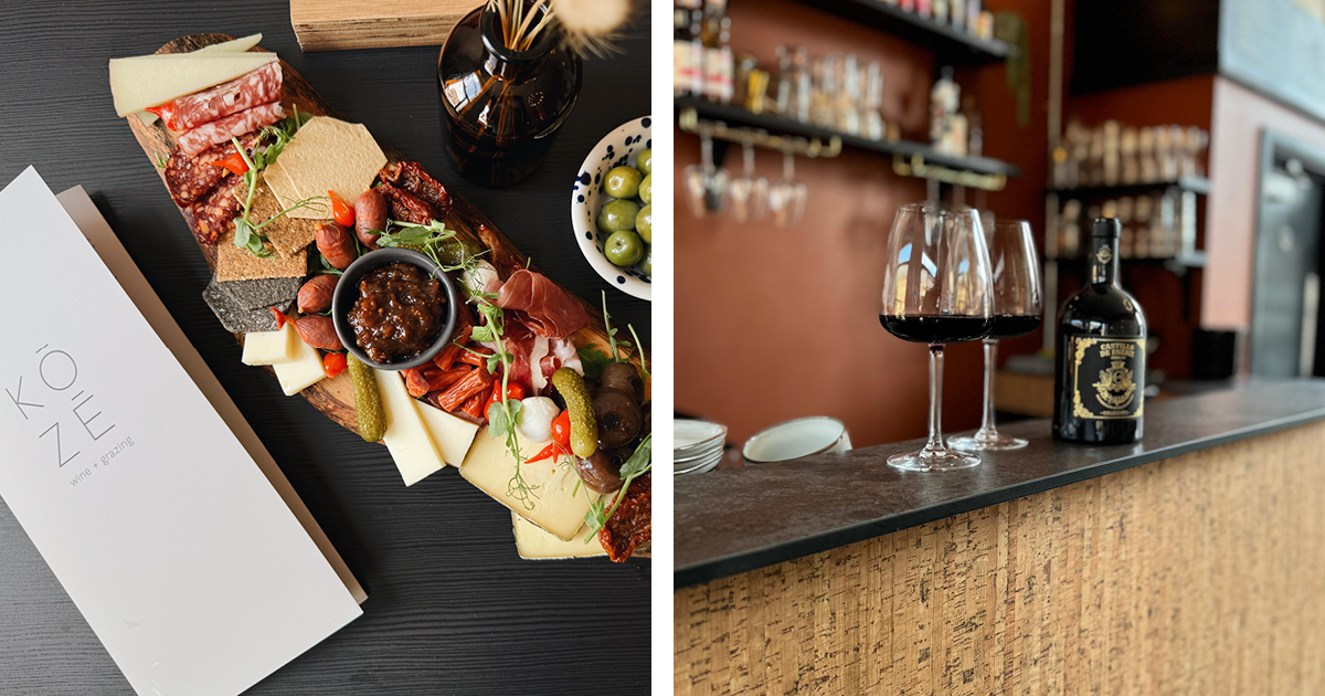 Saltburn Wine Bar and Charcuterie Restaurant Koze on Wine Lists ...
