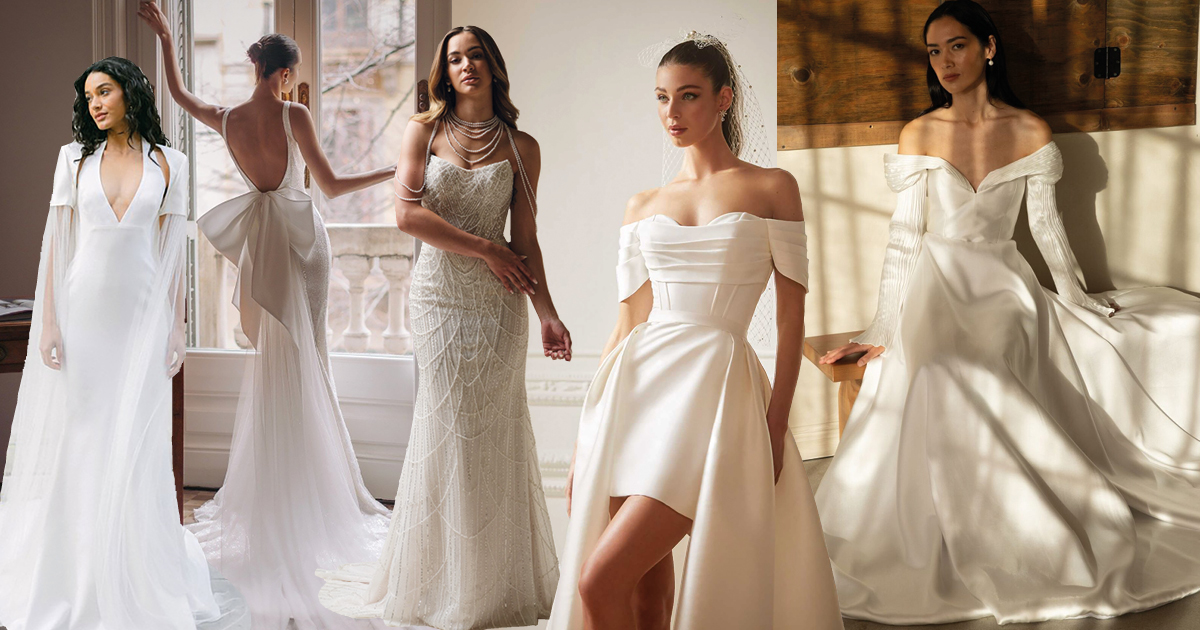 2025 Wedding Dress, Gown and Suit Designer Trends for Brides this ...