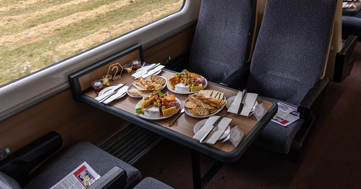 Review of Gin and Cheese Train on Weardale Railway from Bishop Auckland ...