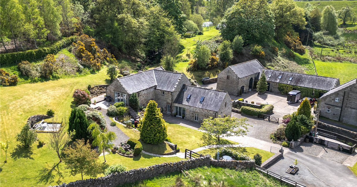 Four-Bedroom Converted Water Mill Home for Sale near Brampton, Cumbria ...